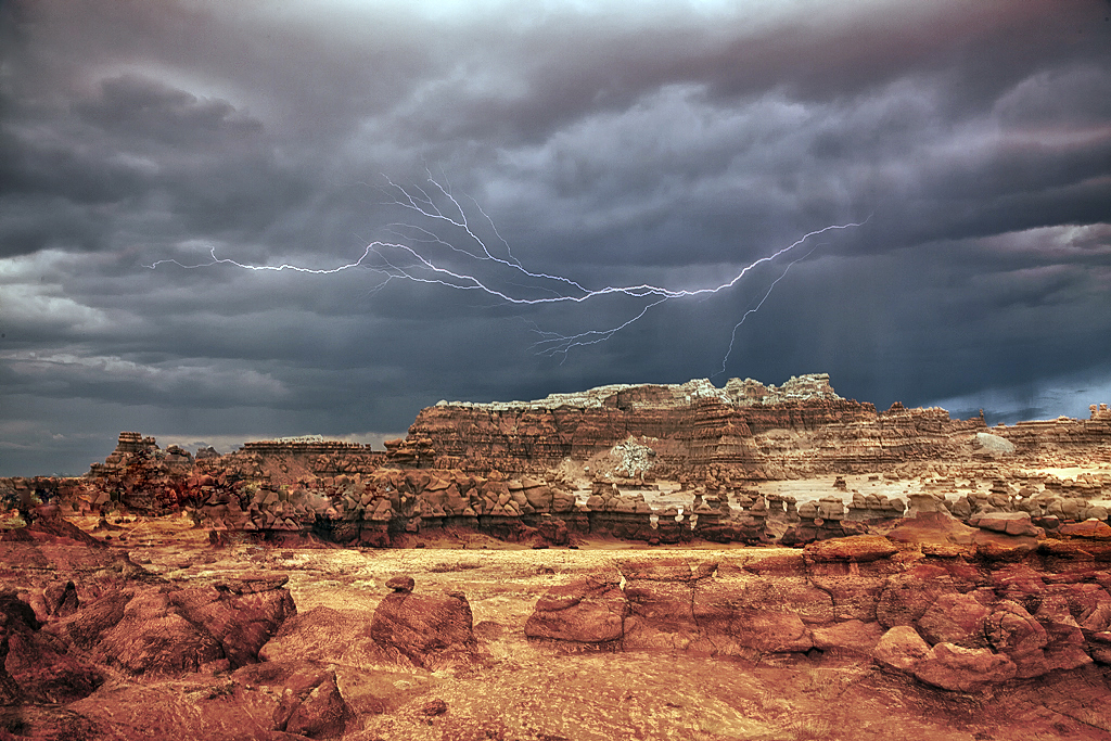 Sept 9-11, 2011 San Rafael Swell, Utah Lightning