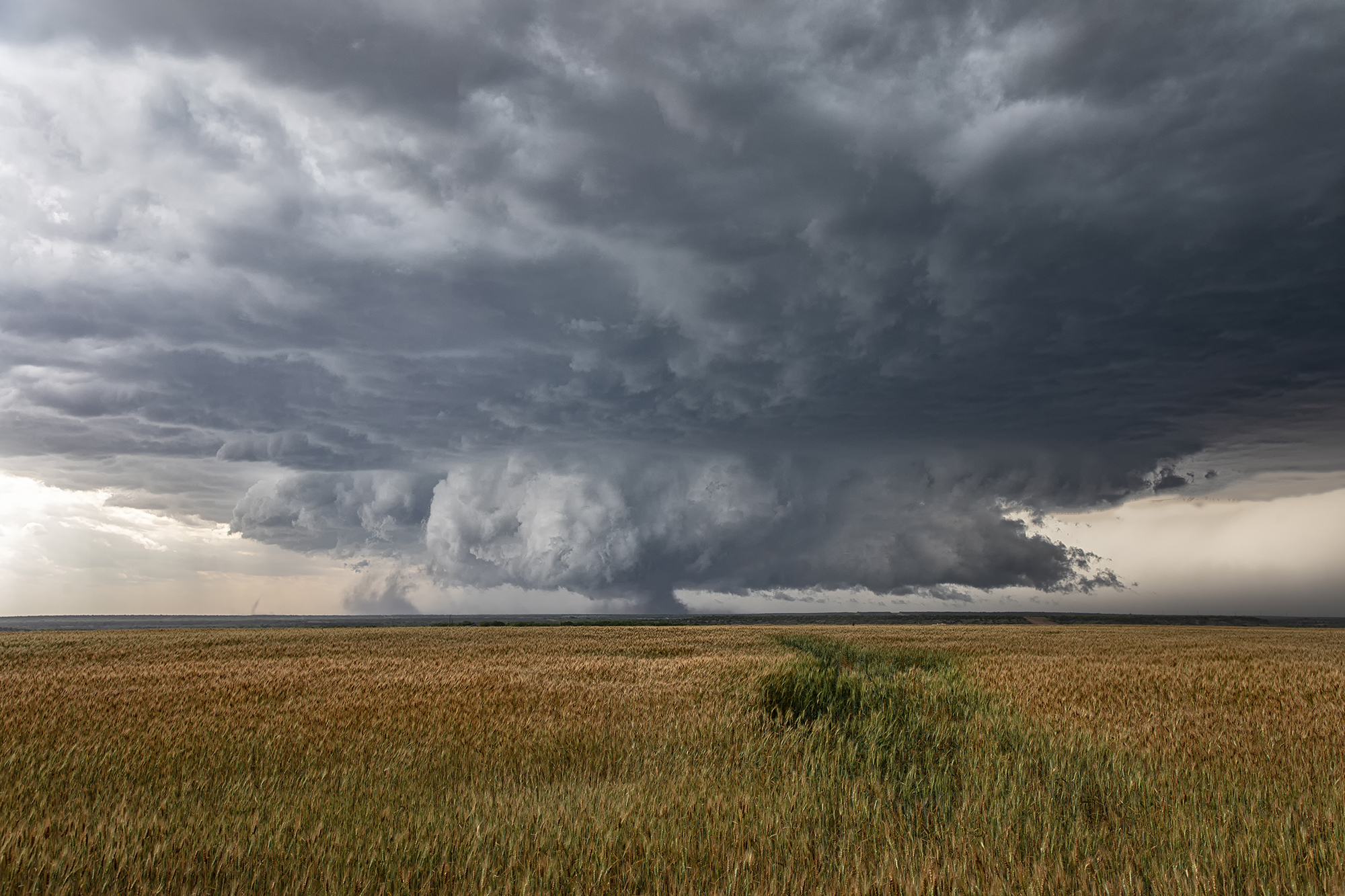 April 22nd Doole, Texas Potentially Tornadic Supercell